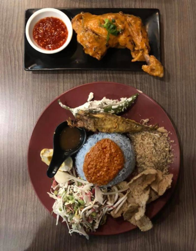 Ayam Percik with Nasi Kerabu | Malaysian Food Guide